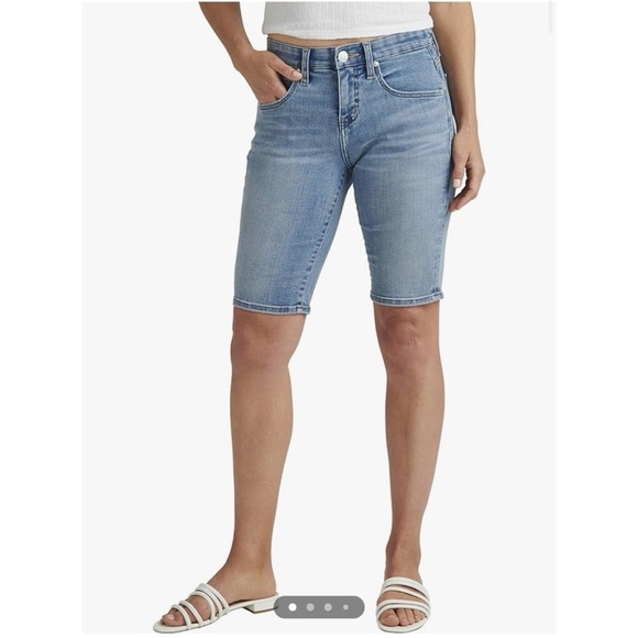 Jag Jeans | Shorts | New Jag Womens Cecilia Mid Rise Bermuda Short 1 ...
